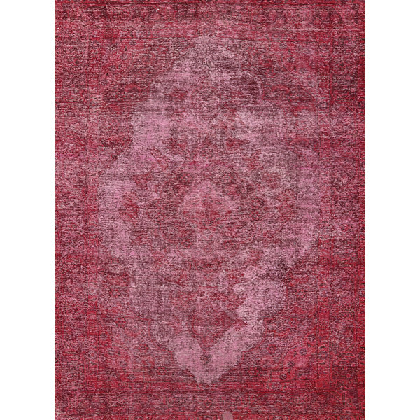 Bungalow Rose Pink Rug | Wayfair