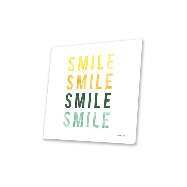 iCanvas Smile Smile Print On Acrylic Glass | Wayfair