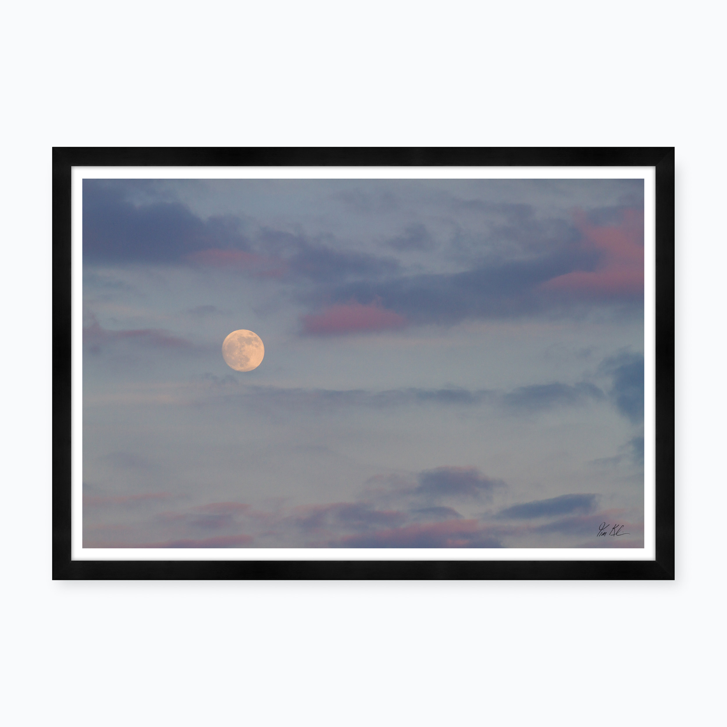 Tim Klein Full Moon - Picture Frame | Wayfair
