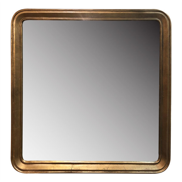 Wayfair Samples Square Glass Wall Mirror | Wayfair