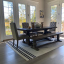 Trent Austin Design® Corum Abstract Area Rug in Black/Ivory & Reviews ...