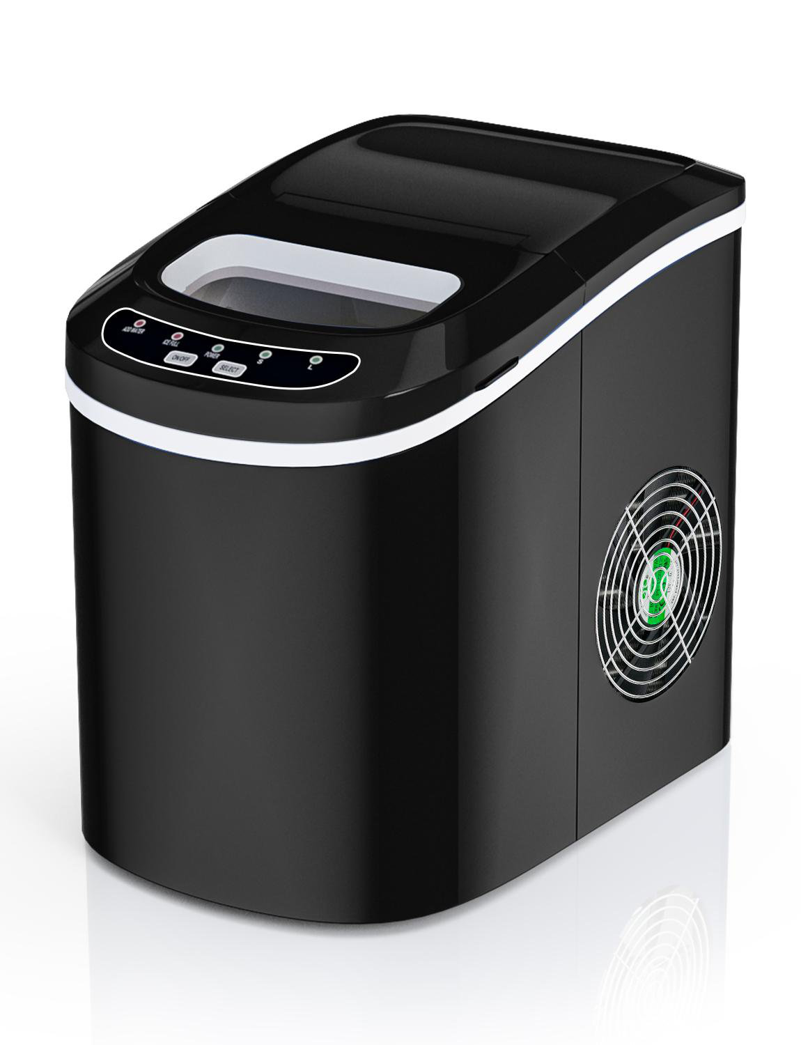 Giantex Portable Compact Electric Ice Maker, Countertop Ice Making ...
