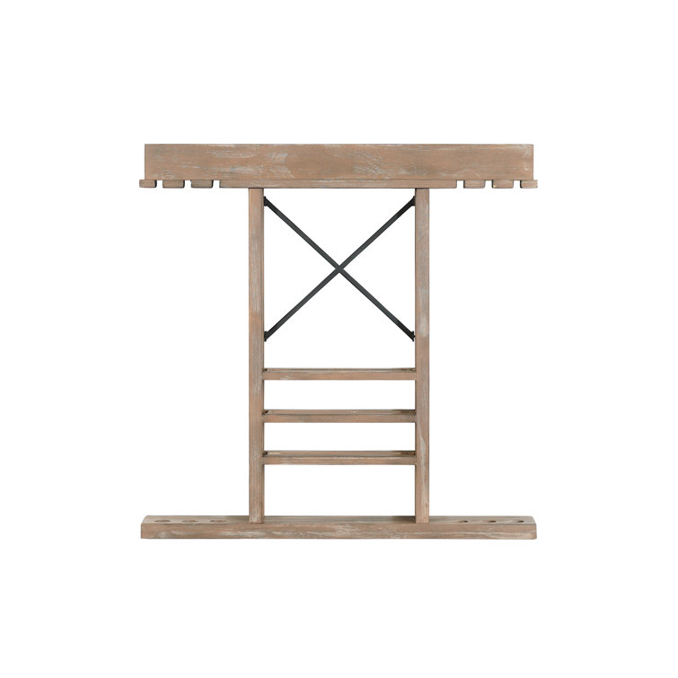 Nixon Billiards Hunter Wall Rack Weathered Natural | Wayfair