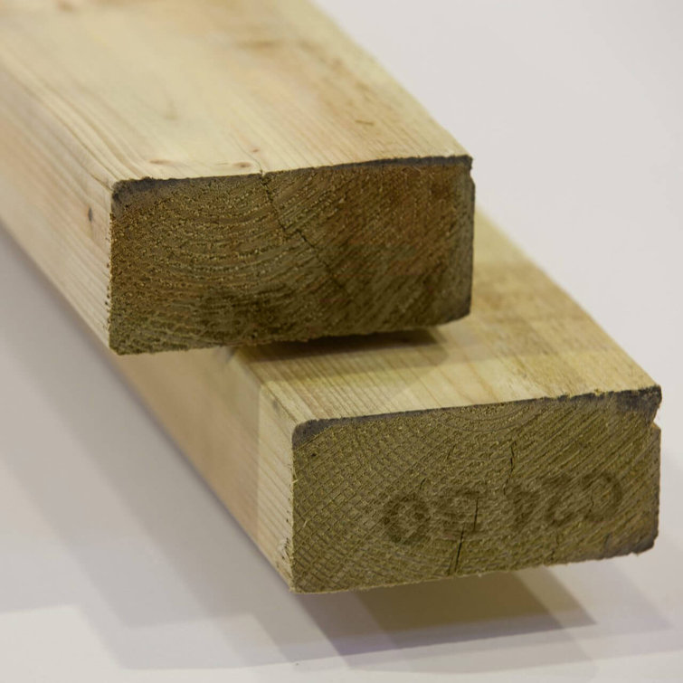Timber Focus Ltd C24 4X2 Timber Actual (L) 3M (W) 95Mm (T) 45Mm Pack Of ...