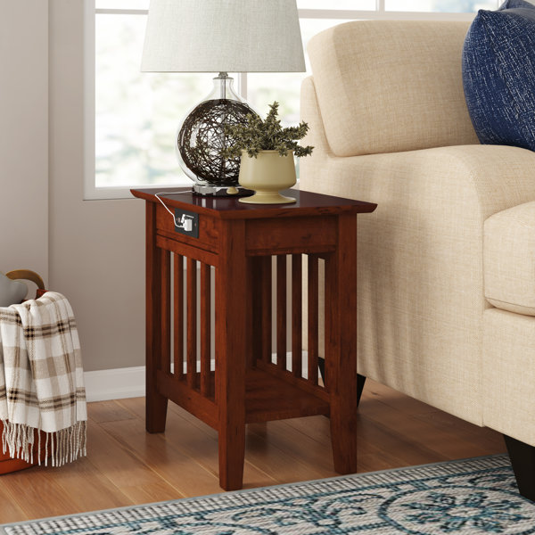 Solid-oak-end-tables | Wayfair