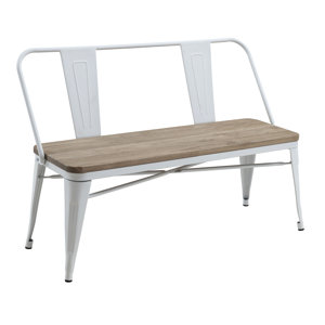 Williston Forge Rische Steel Bench & Reviews | Wayfair