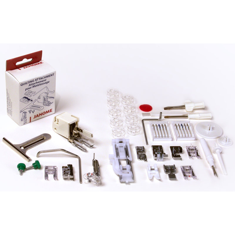 Janome HD3000BE Mechanical Sewing Machine with Aluminum Body and Bonus ...