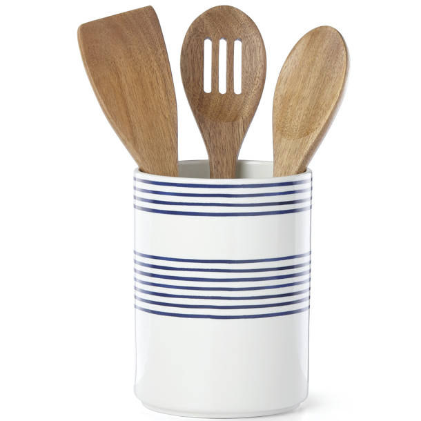 kate spade new york 4 Piece Deco Dot All in Good Taste Kitchen Utensil ...