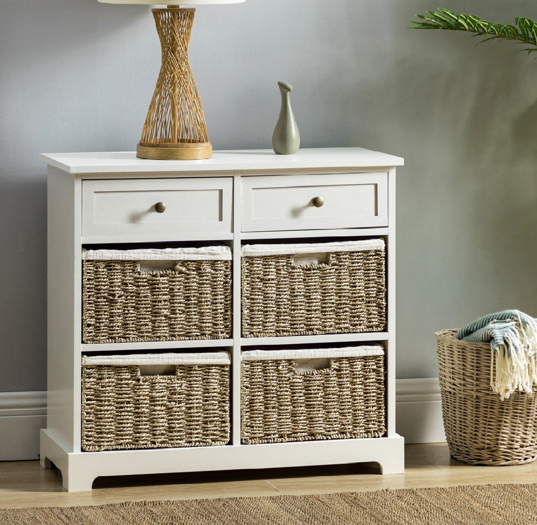 Red Barrel Studio® Yahmir 27.2'' Tall 6 - Drawer Accent Chest | Wayfair