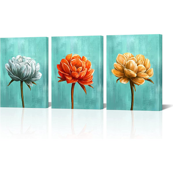 Red Barrel Studio® 3 Piece Wrapped Canvas Print Set | Wayfair