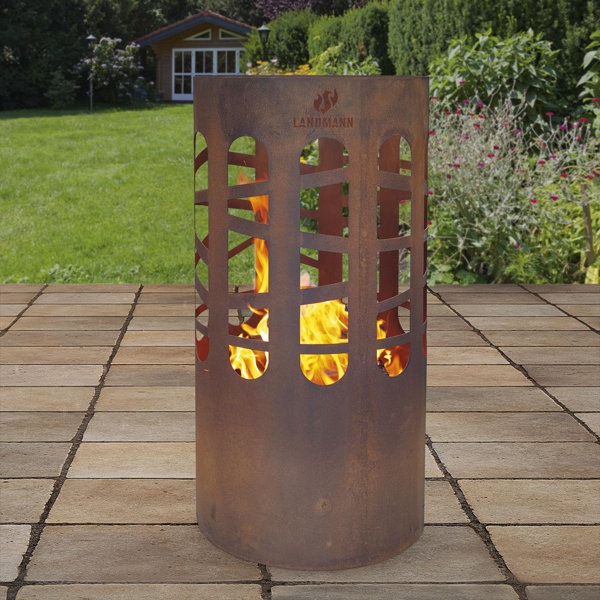 LANDMANN Fire Barrel - Design | Wayfair.co.uk