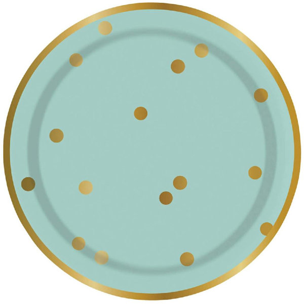 GupudaoCo Creative Brands- 10-Count Snack-Size Paper Plates, 5-Inch ...