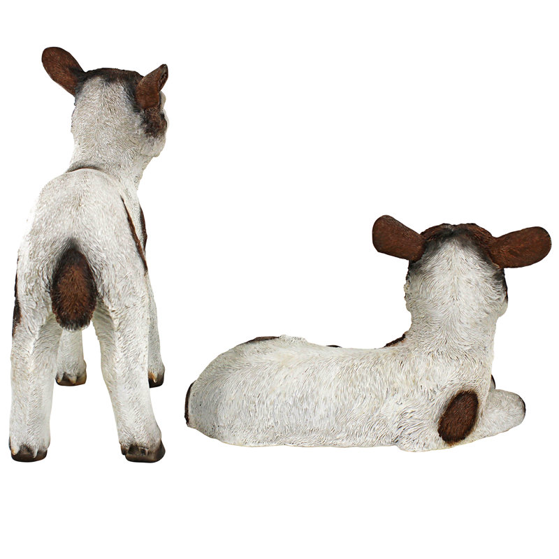 Design Toscano Set Of Romeo And Juliet Goat Statues & Reviews | Wayfair