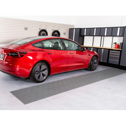 G-Floor Levant Pattern 30" Vinyl Garage Runner | Wayfair