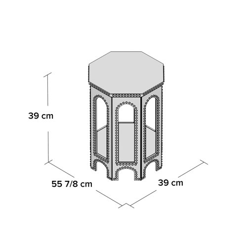 House of Hampton® Nara End Table & Reviews | Wayfair