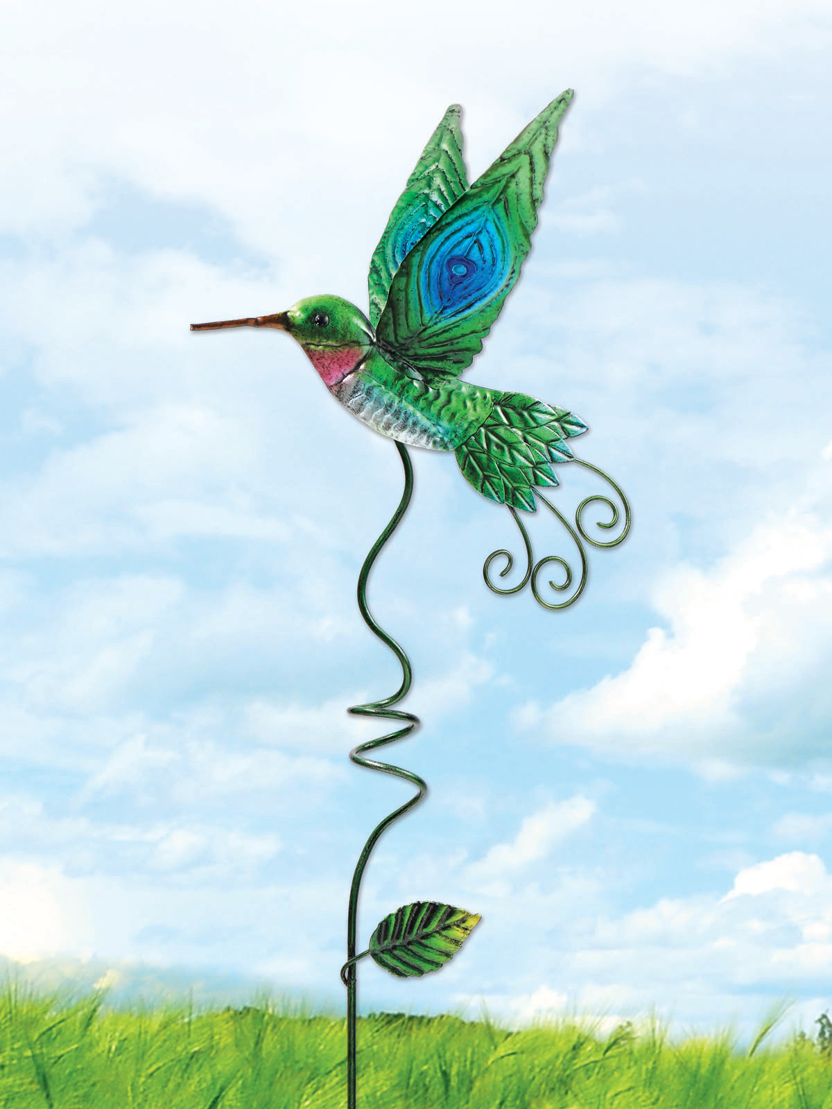 Rosalind Wheeler Rosaline Hummingbird Garden Stake & Reviews | Wayfair