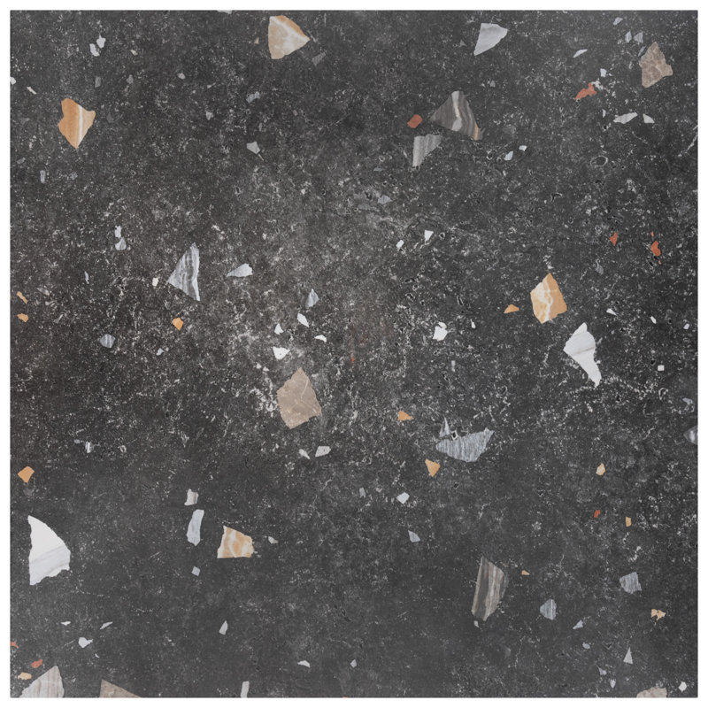 Merola Tile Sonar 26" x 26" Porcelain Stone Look Wall & Floor Tile ...