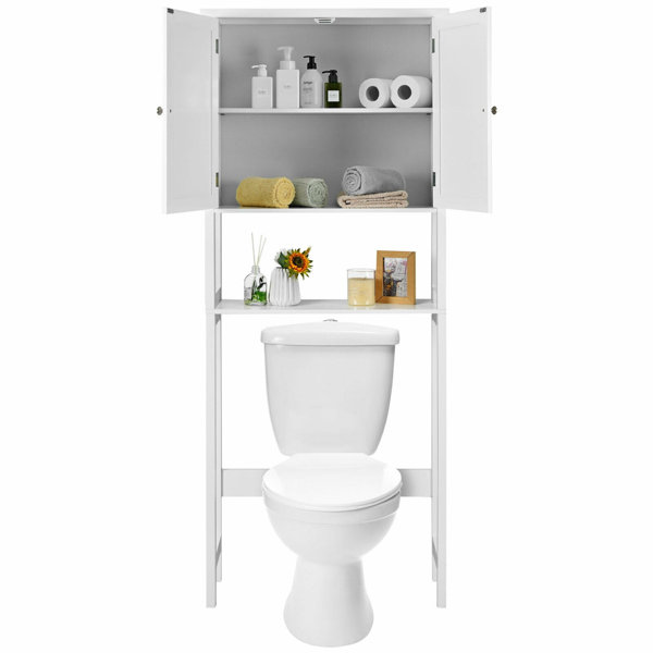 Red Barrel Studio® Towaoc Freestanding Over-the-Toilet Storage ...
