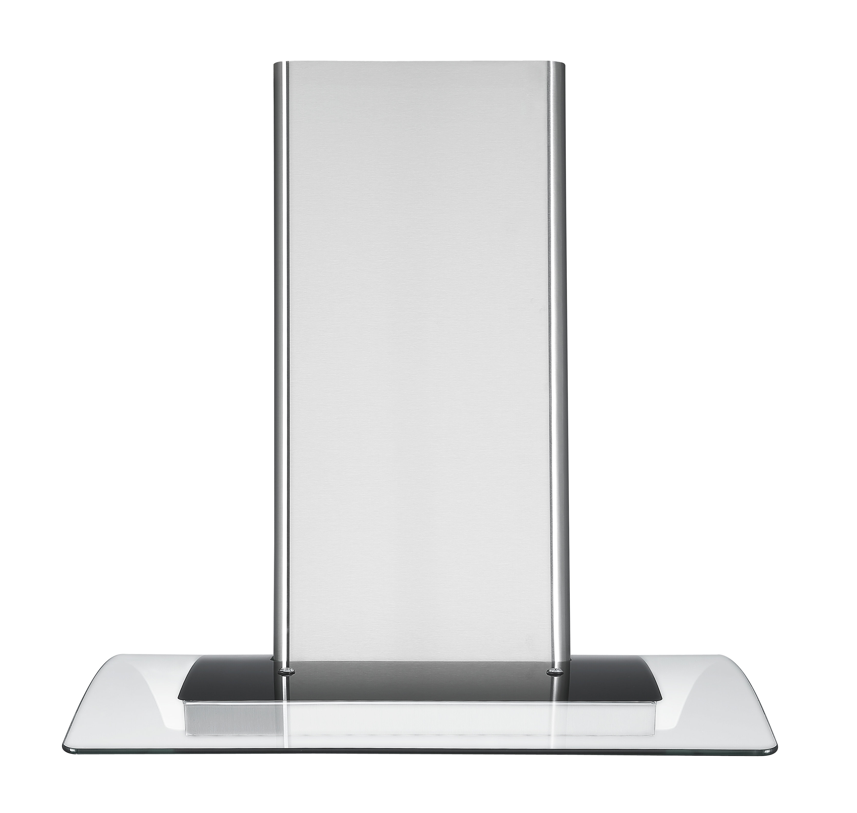 Ebern Designs Floy 30" Island Glass Range Hood in Stainless Steel ...