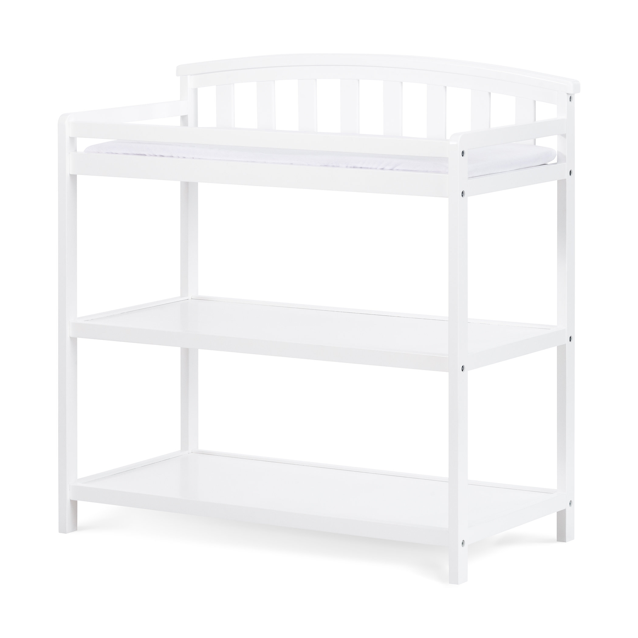 Child Craft Curve Top Changing Table with Pad & Reviews | Wayfair