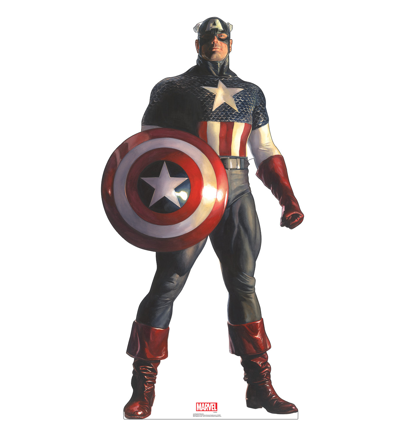 Advanced Graphics Captain America Life Size Cardboard Standup | Wayfair