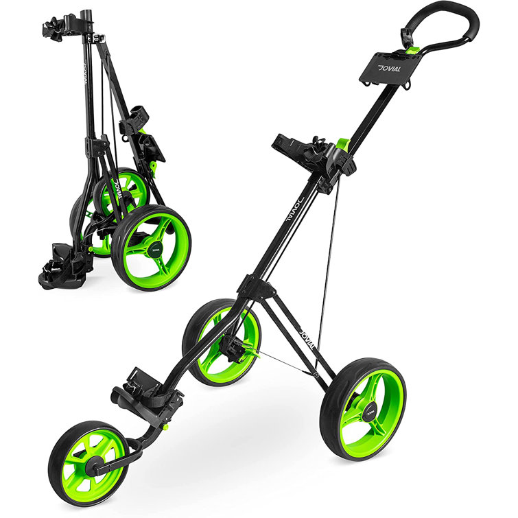 SereneLife 3-Wheel Golf Push Cart | Wayfair