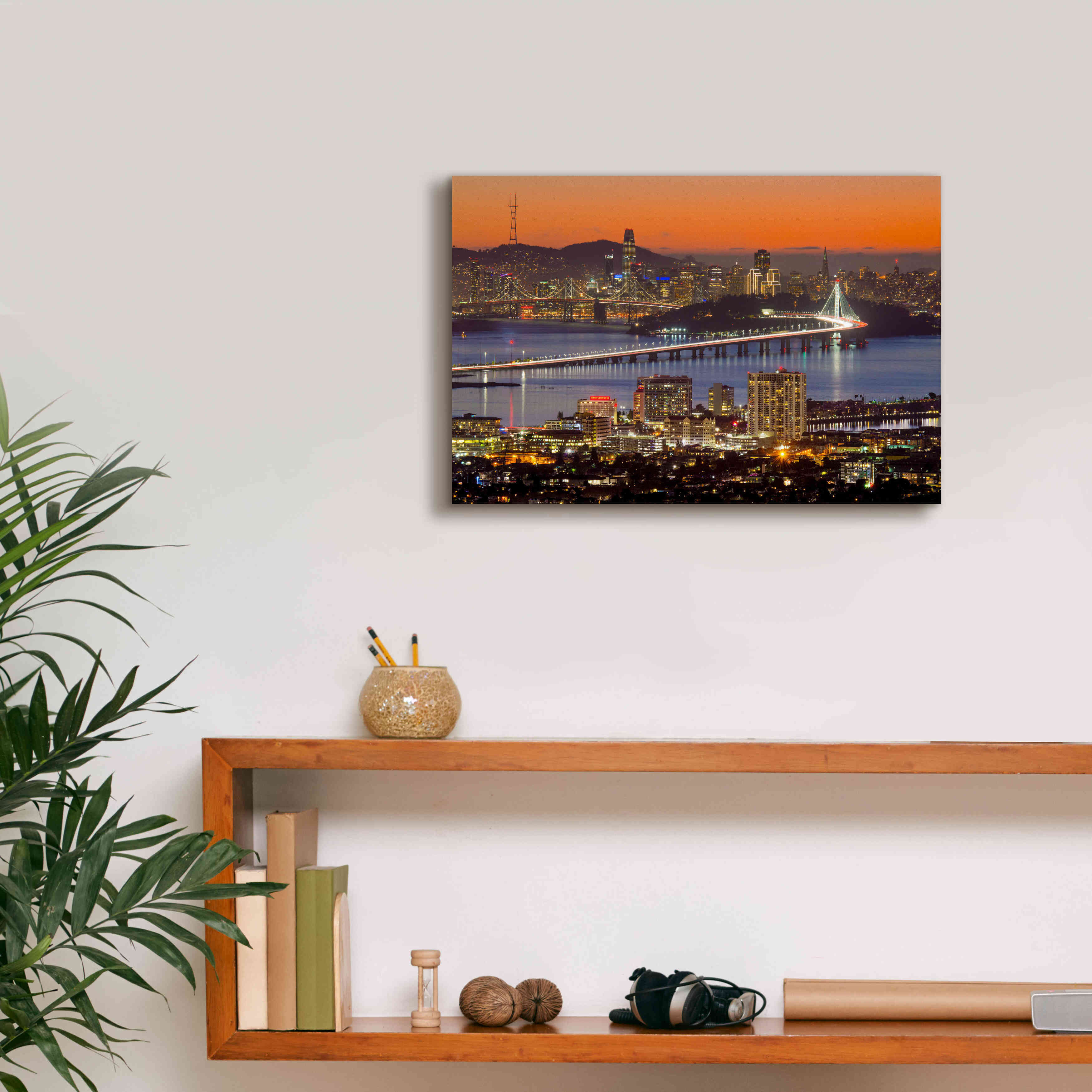 Latitude Run® Epic Graffiti 'Bay Bridge From Berkeley' By John G Bay ...