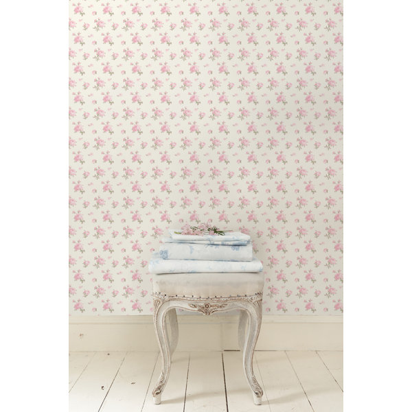 LoveShackFancy Floral Wallpaper | Wayfair