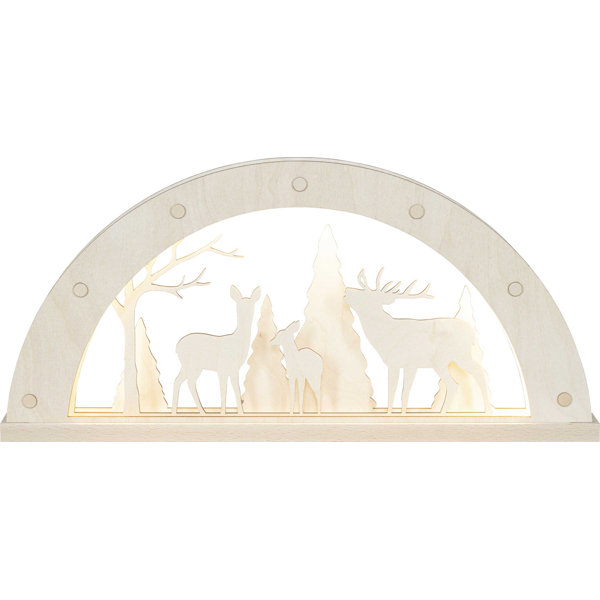 The Seasonal Aisle White Arch Luminary & Pathway Lights | Wayfair.co.uk