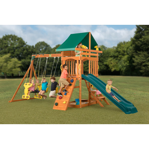 CreativeCedarDesigns Sky View Swing Set & Reviews | Wayfair