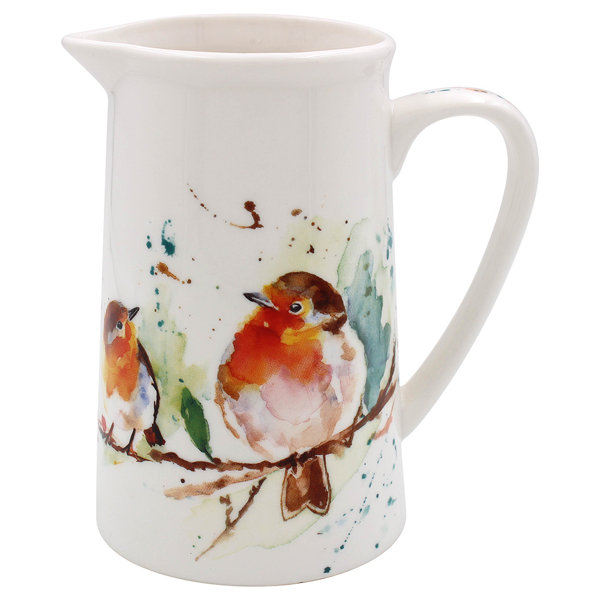 Marlow Home Co. Winter Robin Jug | Wayfair.co.uk