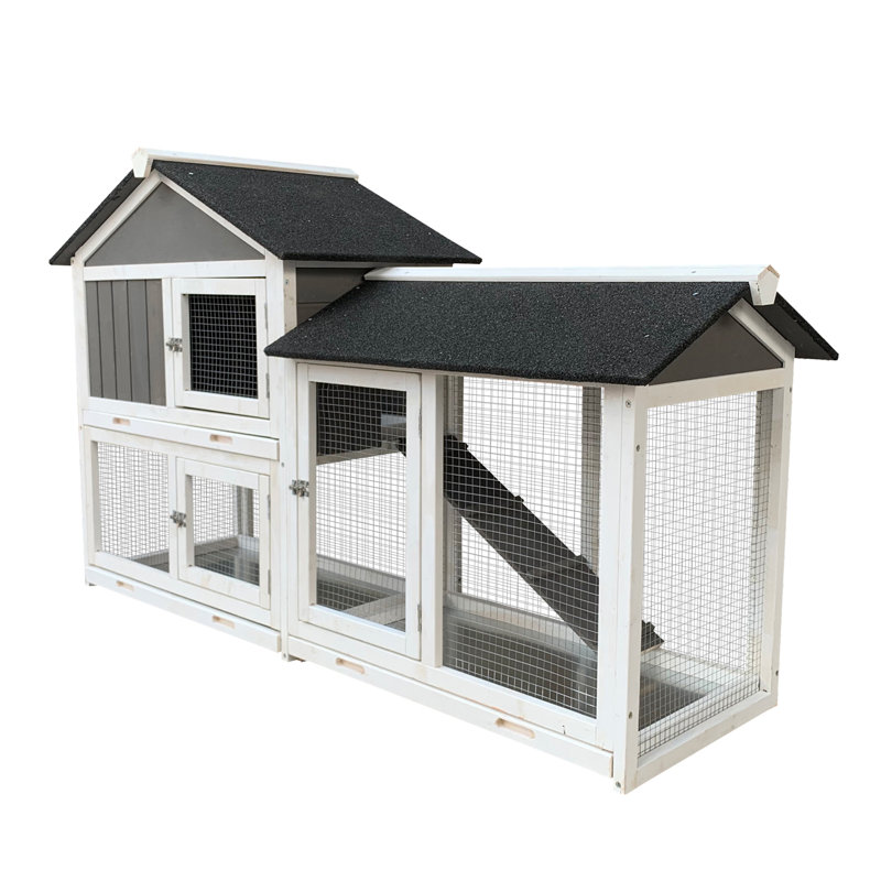 Tucker Murphy Pet™ Eichhorn Weather Resistant Rabbit Portable Hutch ...