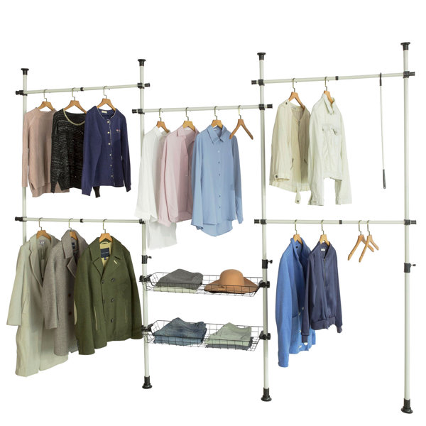 17 Stories Saear 305cm Clothes Storage System & Reviews | Wayfair.co.uk