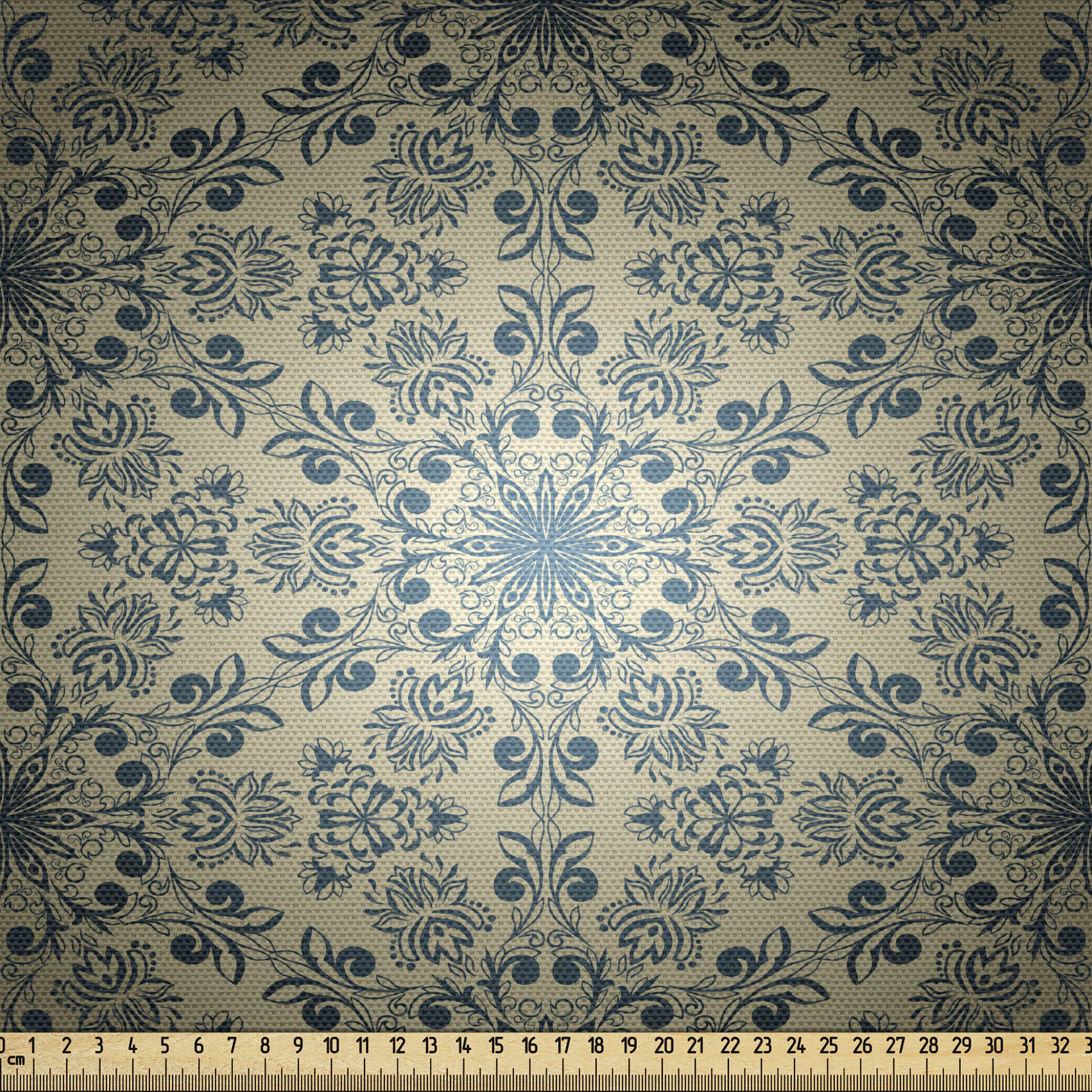 Bless international Baroque Fabric By The Yard, Vintage Style ...