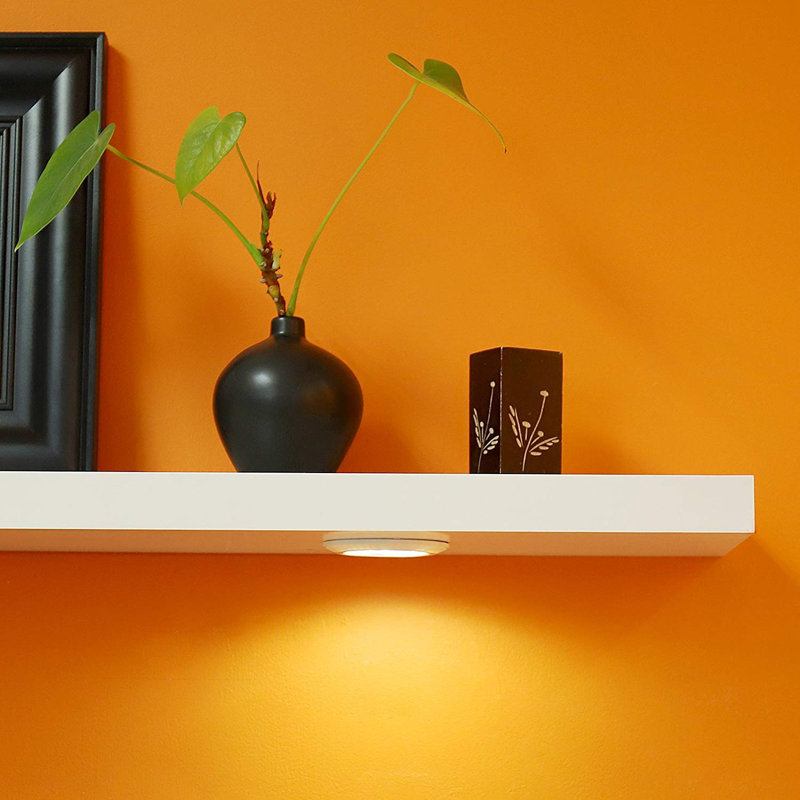 Metro Lane Elyria Floating Shelf with Lights | Wayfair.co.uk