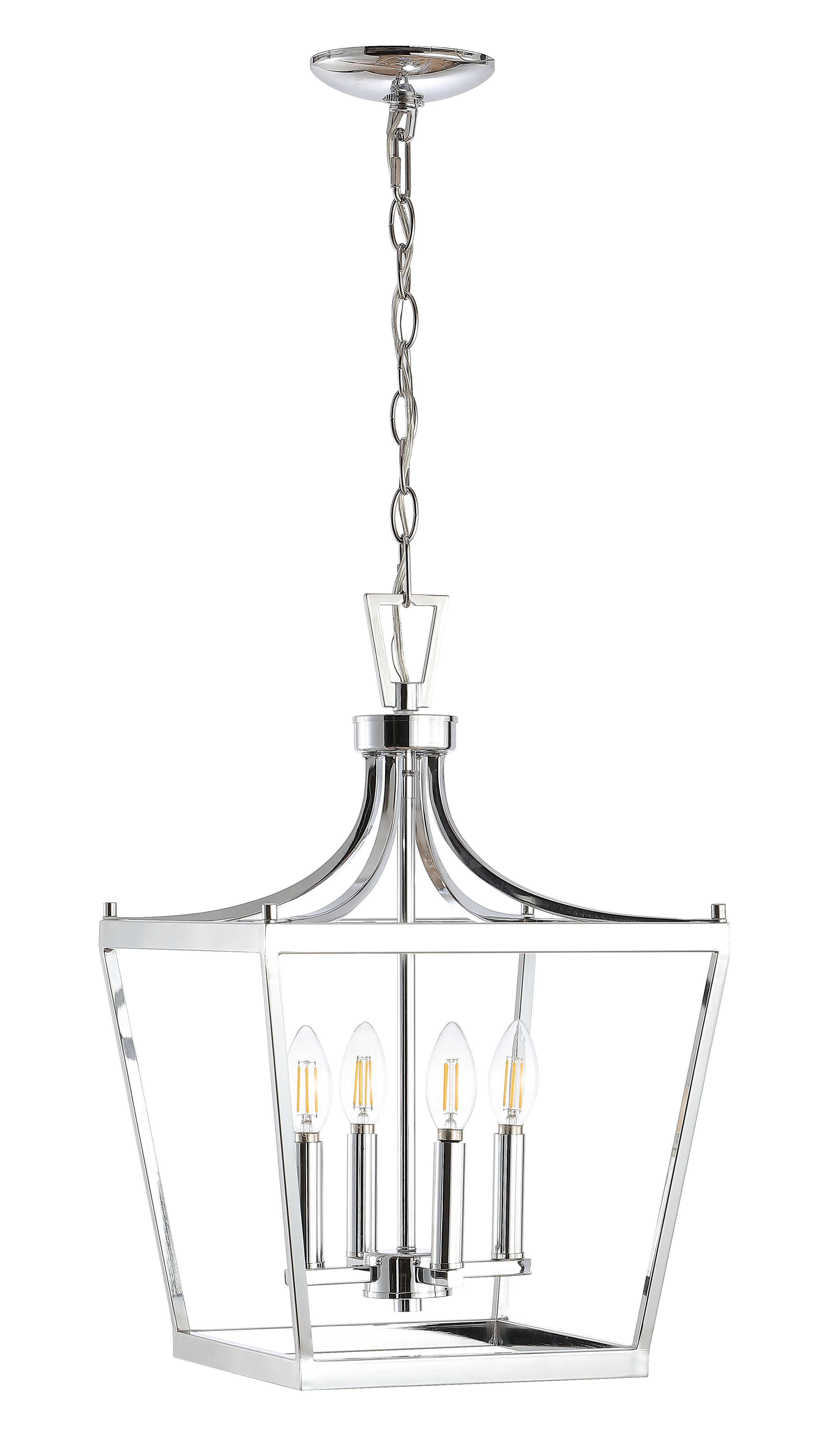 Ivy Bronx Napoli 4 - Light Lantern Geometric Pendant & Reviews ...