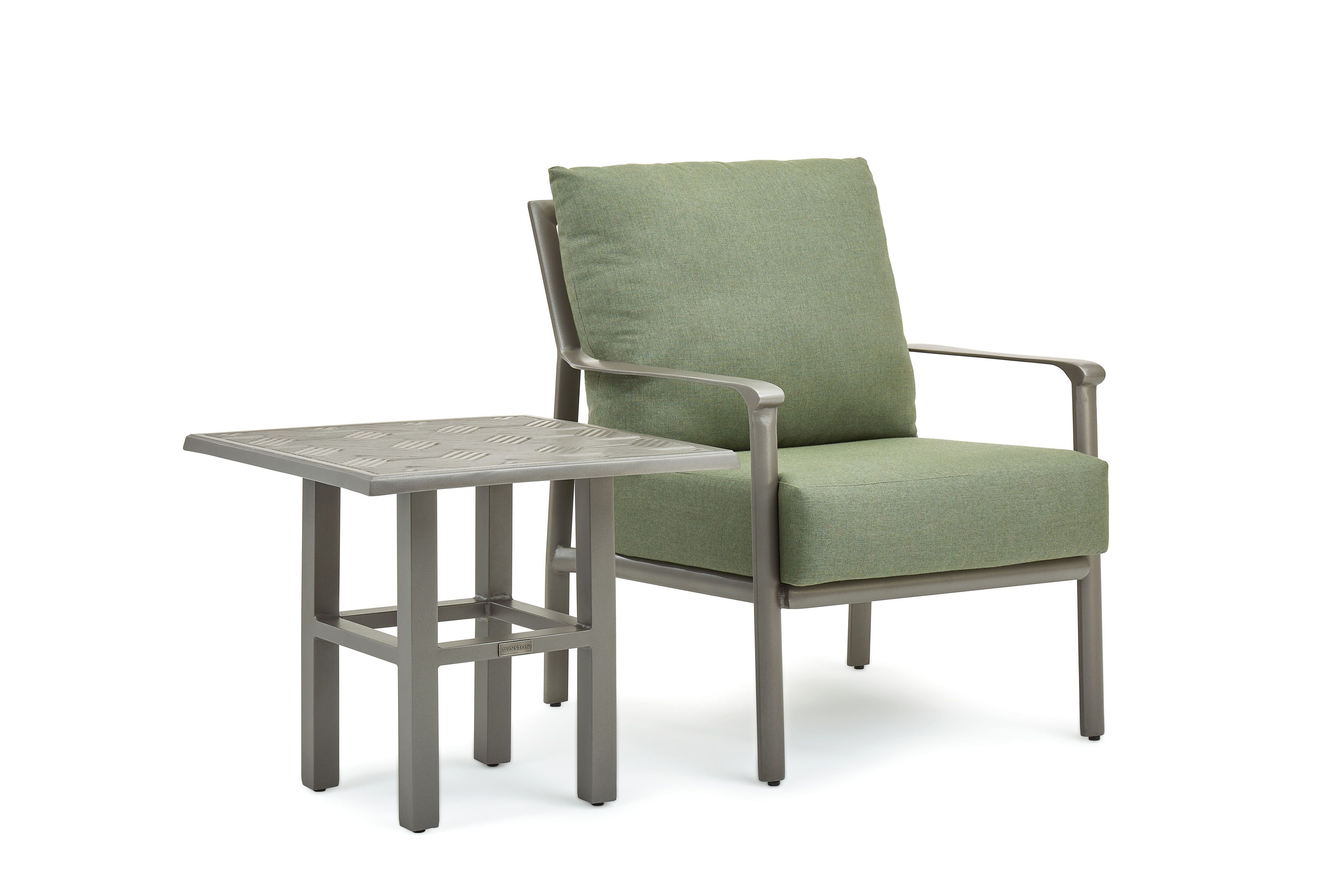 Winston Aspen Cushion 2 Piece Seating Set with Lounge Chair & Merge ...