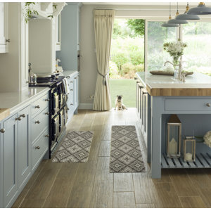 Laura Ashley Allie 2 Piece Wellness Anti-Fatigue Mat Set & Reviews ...