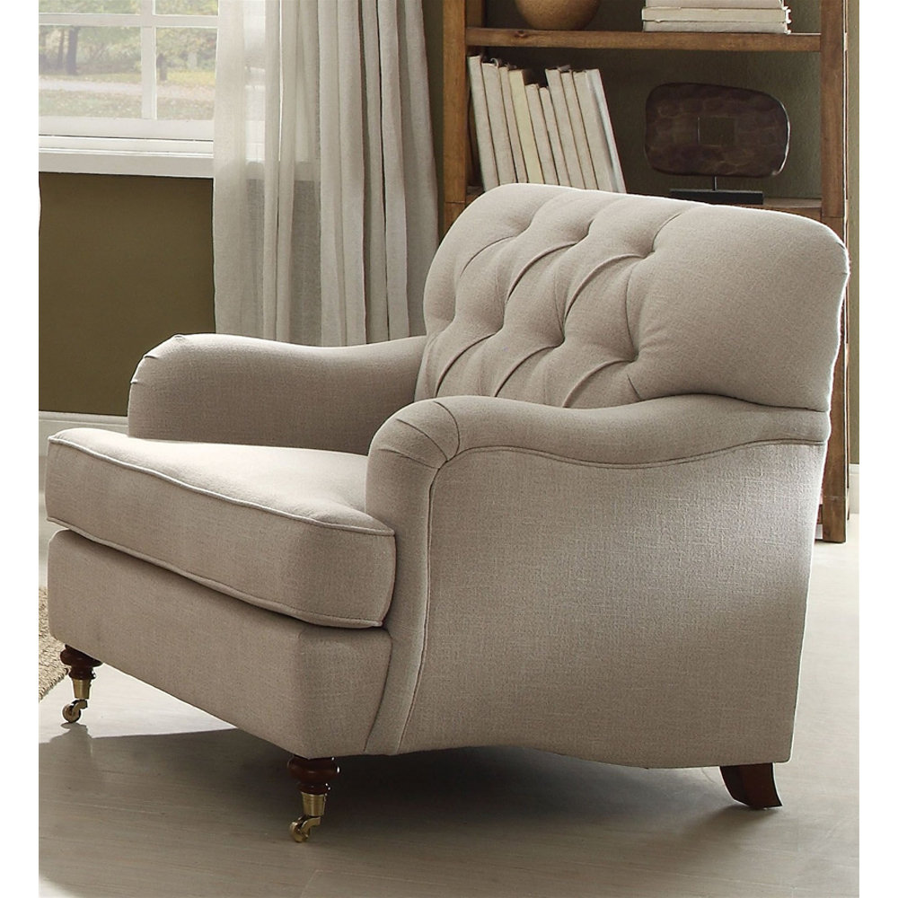 Simple Relax Upholstered Armchair | Wayfair