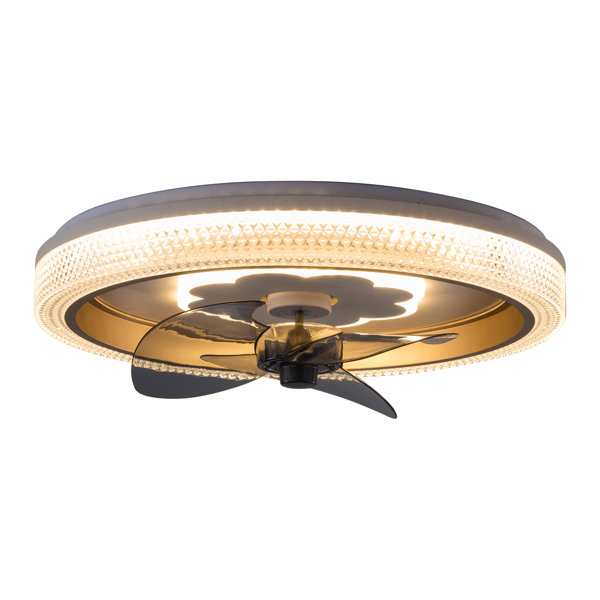 Wrought Studio Chelston 18'' Ceiling Fan with LED Lights | Wayfair