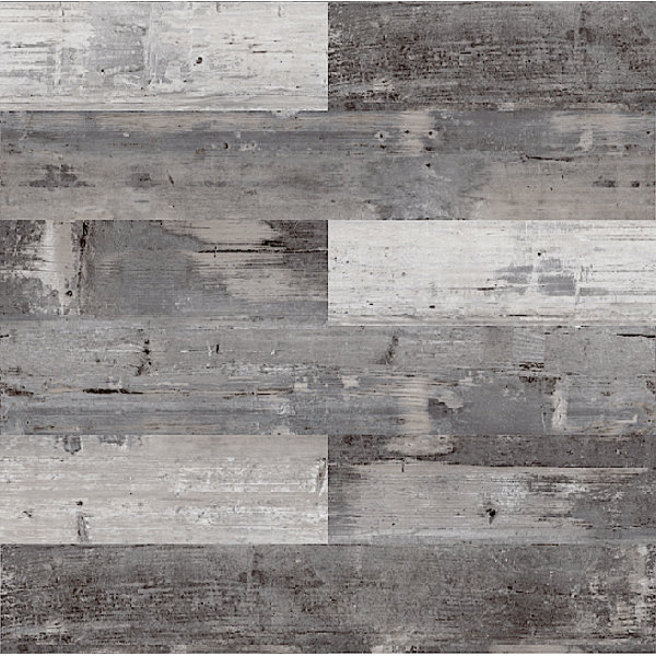 DecoProducts Colors Glue Down Floor and Wall DIY Multi-Tonal Style 6" x ...