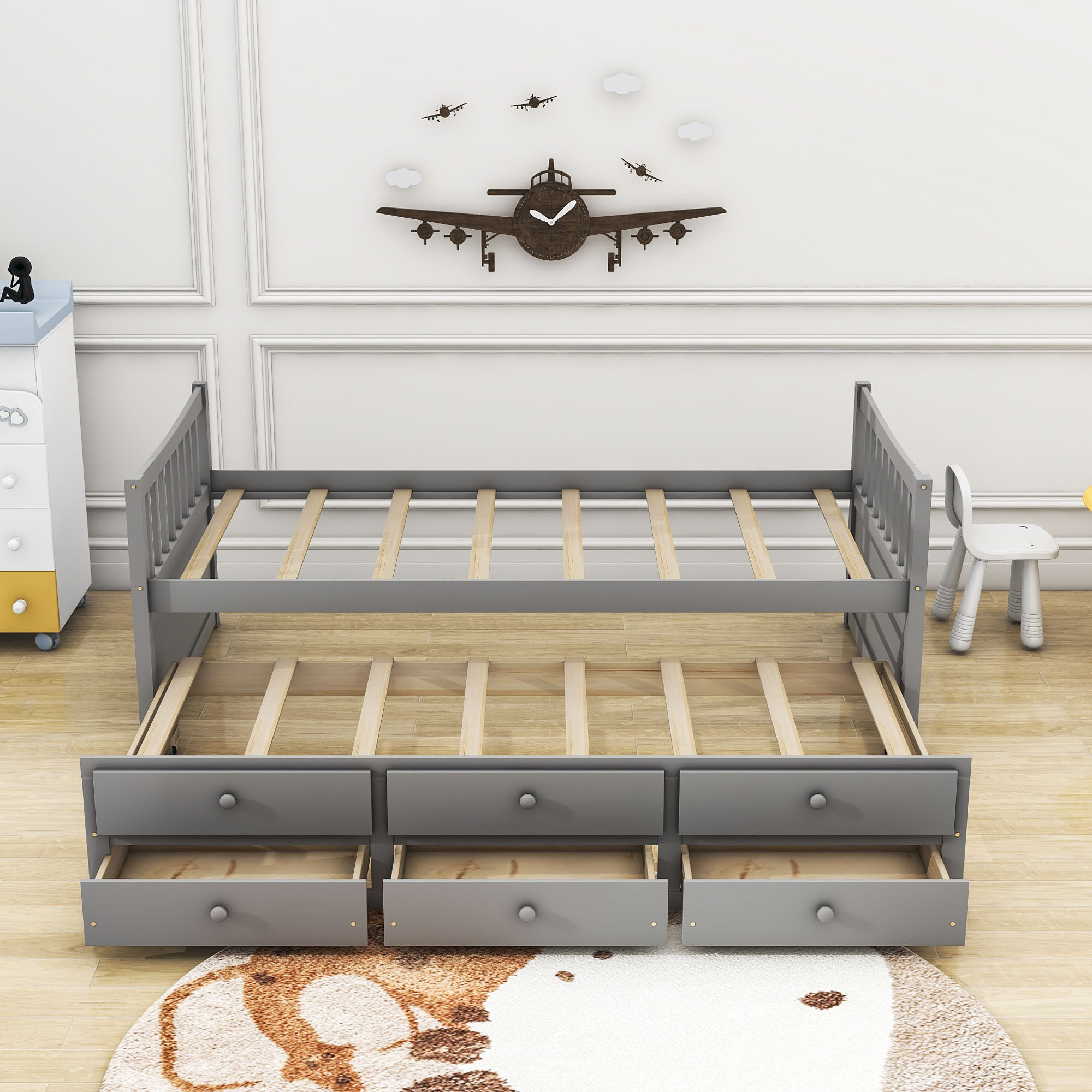 SATING Platforms Daybed with Trundle by SATING | Wayfair