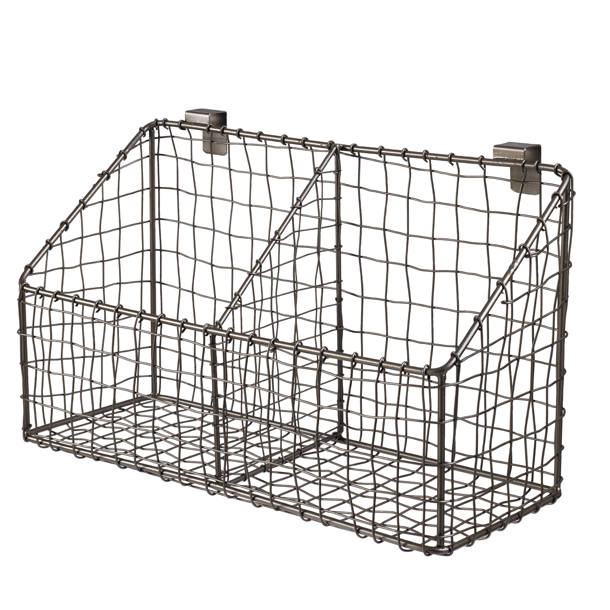 Rebrilliant Ivanka Slanted Ladder Wire Basket & Reviews | Wayfair