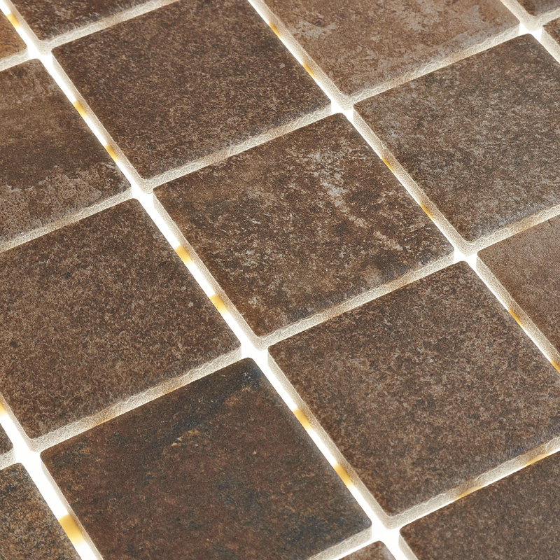 Daltile Slate Attaché 2" x 2" Porcelain Mosaic Wall & Floor Tile ...