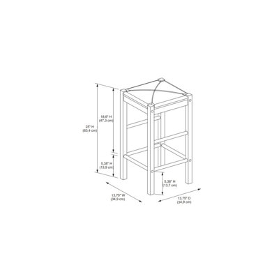 Winston Porter Loria 24.5" Counter Stool & Reviews | Wayfair