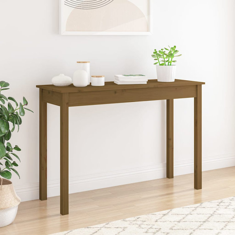 Latitude Run Koerlin 110Cm Solid Wood Console Table | Wayfair.co.uk
