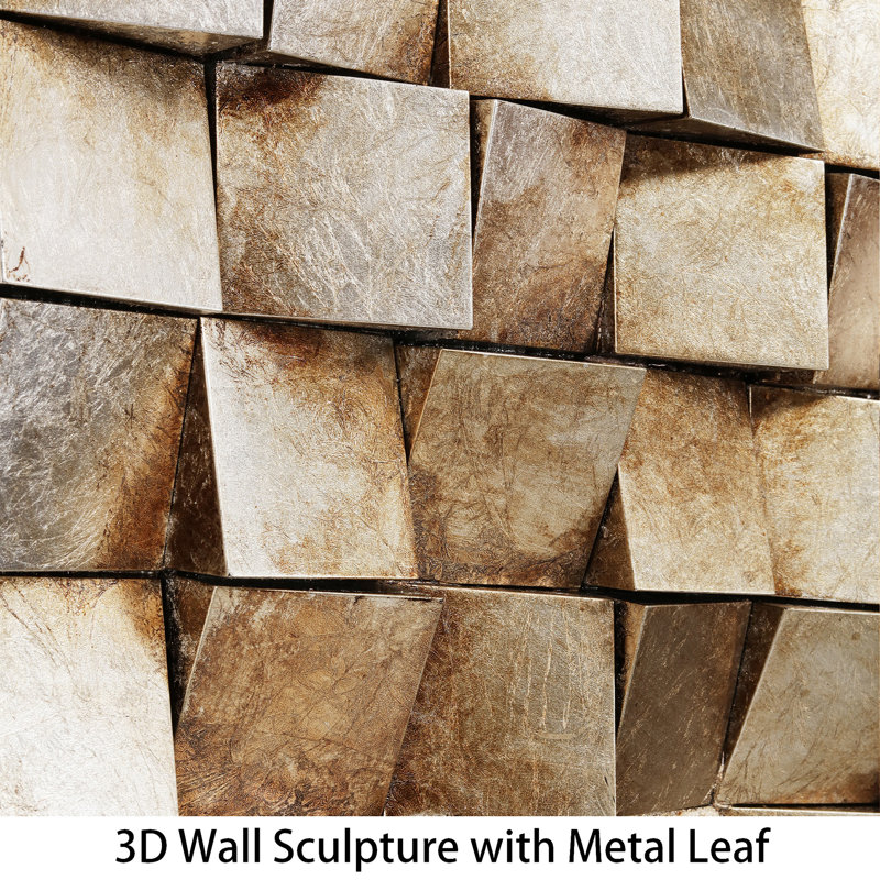 Brayden Studio® Textured 2 Wall Décor & Reviews | Wayfair