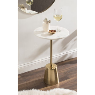 Wayfair | Genuine Marble End & Side Tables You'll Love in 2022