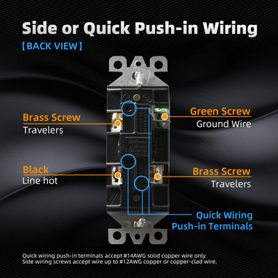 ELEGRP 15-Amp 3-Way Rocket Light Switch | Wayfair