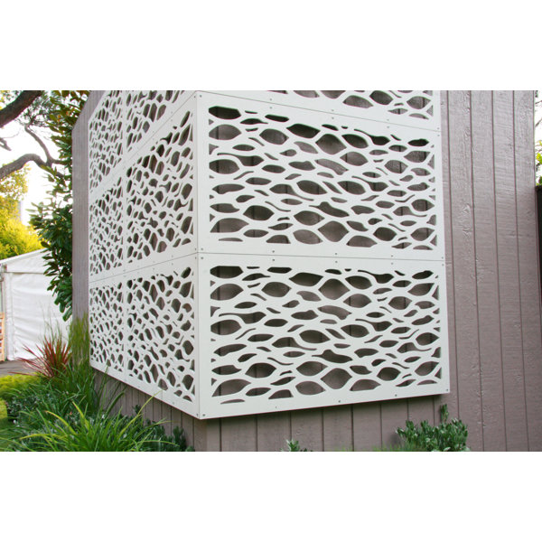 OUTDECO 48'' H x 24'' W Brown Composite Fencing | Wayfair